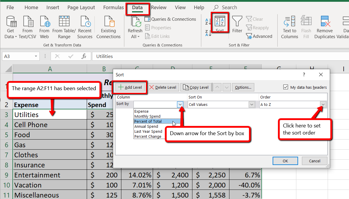 2.2 Introductory Statistical Functions – Beginning Excel 2019