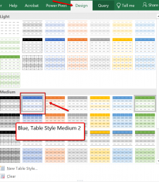 5.1 Table Basics – Beginning Excel 2019