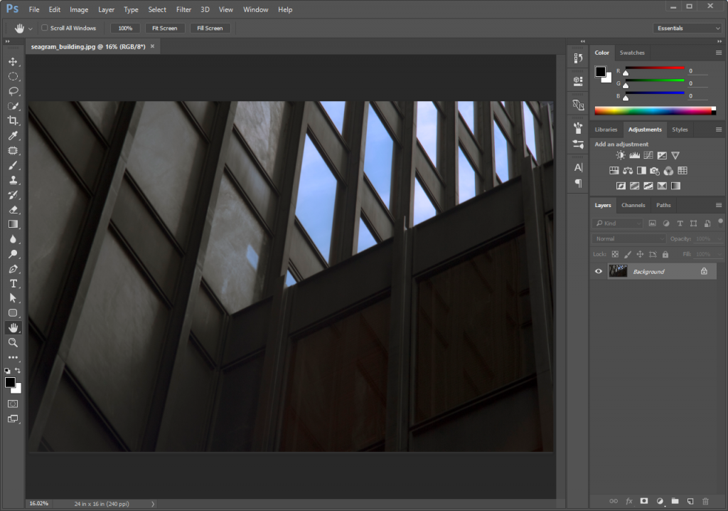 121 Exercise 1 From Digital Input To Web Ready Digital Foundations Introduction To Media