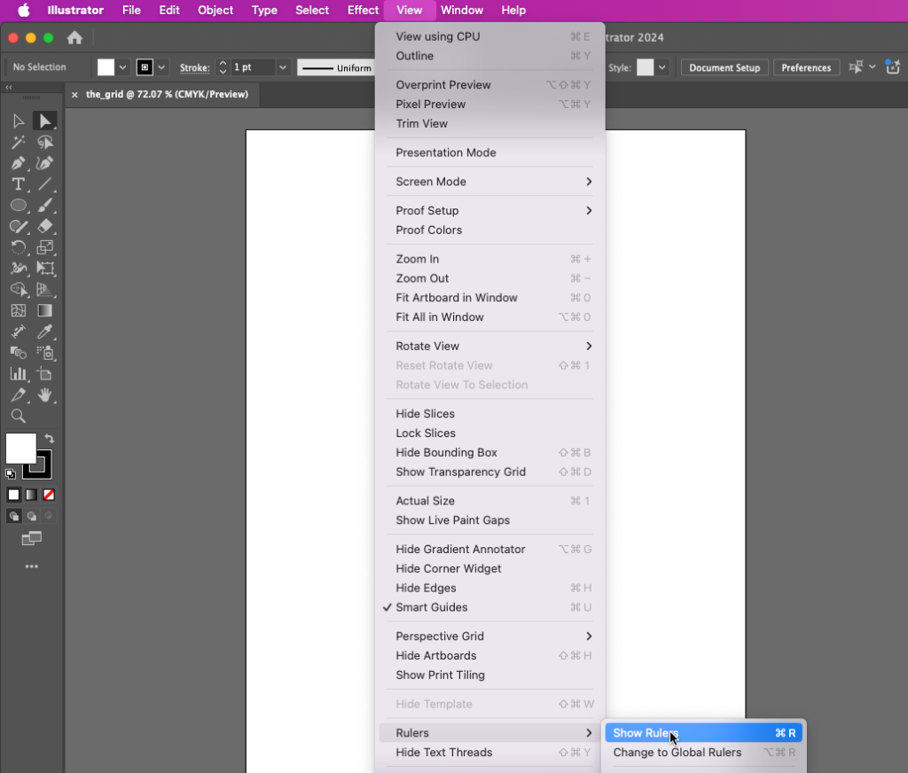 41 Exercise 1 Using Guides To Create A Grid Digital Foundations Introduction To Media