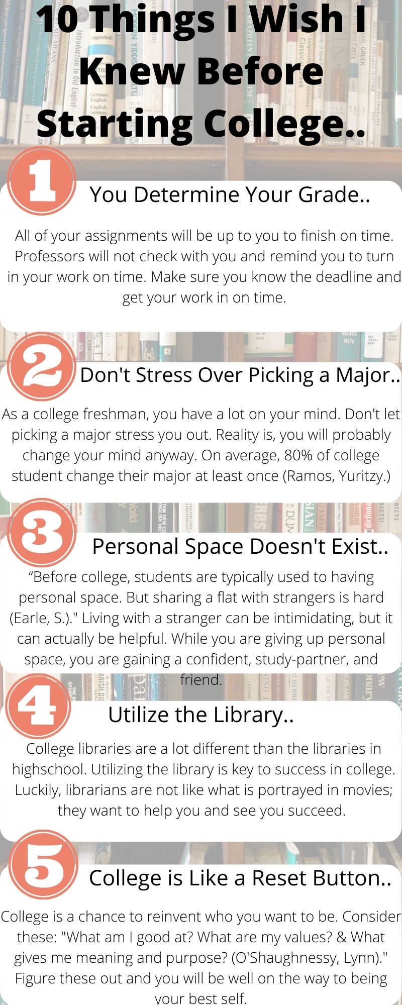 10 Things to Know Before Starting College – Studying for Success at ...